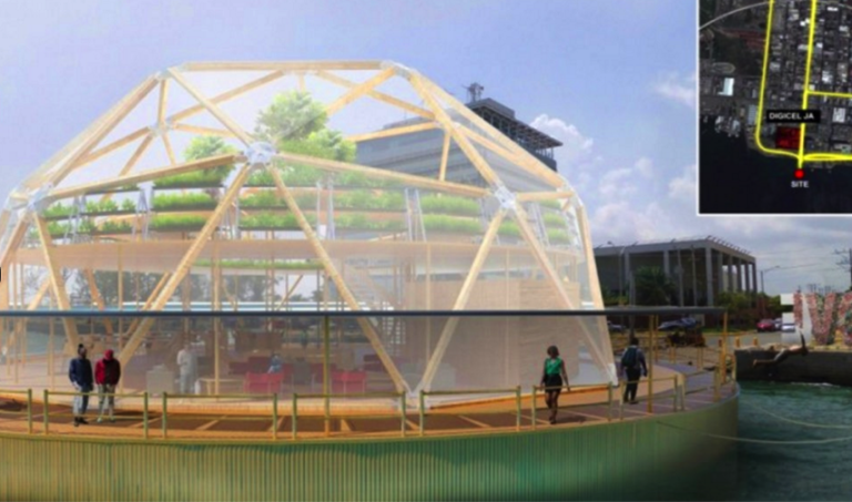 Floating Bamboo Domes Provide Growing Space For Urban Farms - Farm Urbana